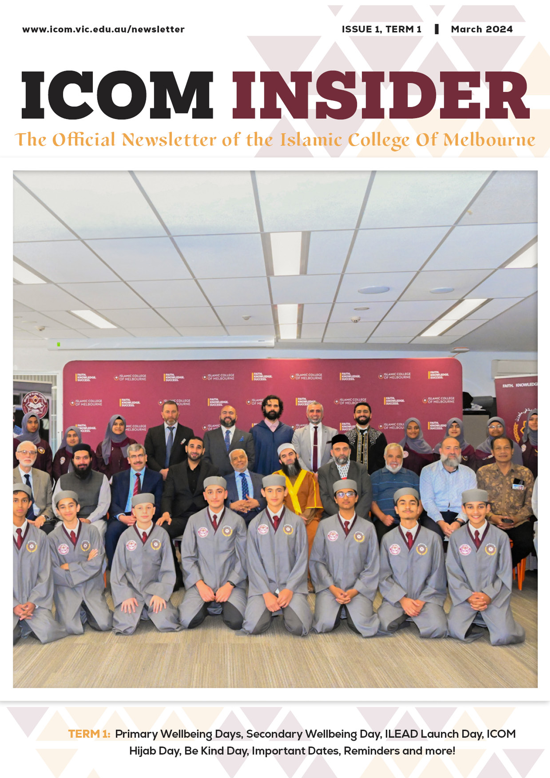 ICOM Newsletters - Islamic College of Melbourne